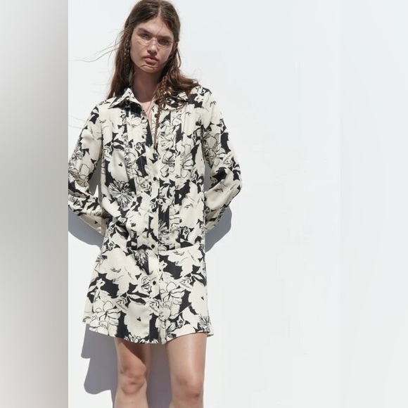Zara | Dresses | Zara Nwt Print Dress | Poshmark